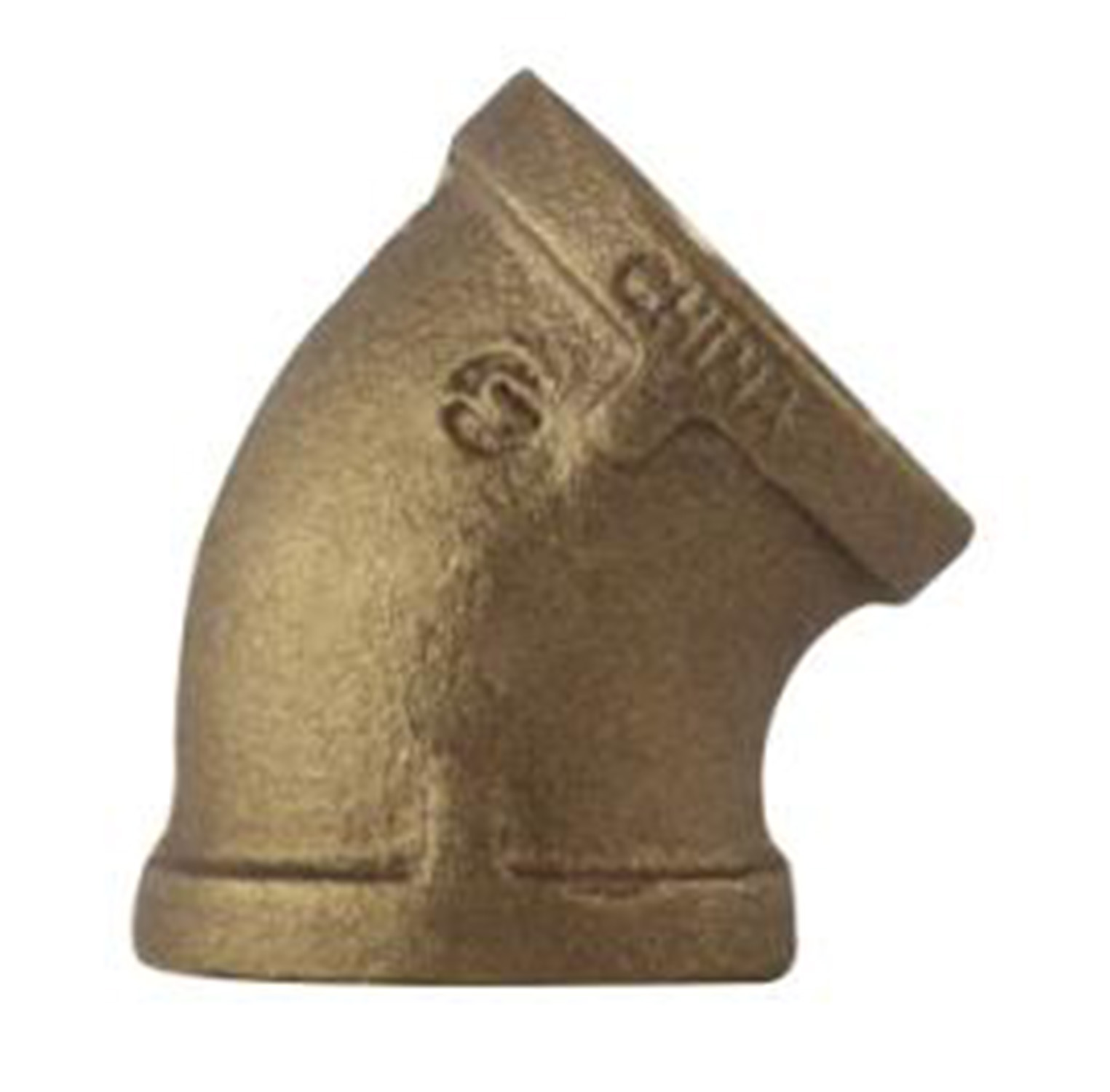 2 Bronze 45 Degree Elbow
