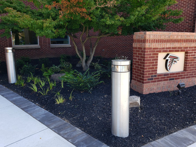 Non Crash Rated Bollards | Non Crash Rated Fixed Bollards | Non Crash ...