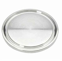 3 Solid End Cap Sanitary 316L