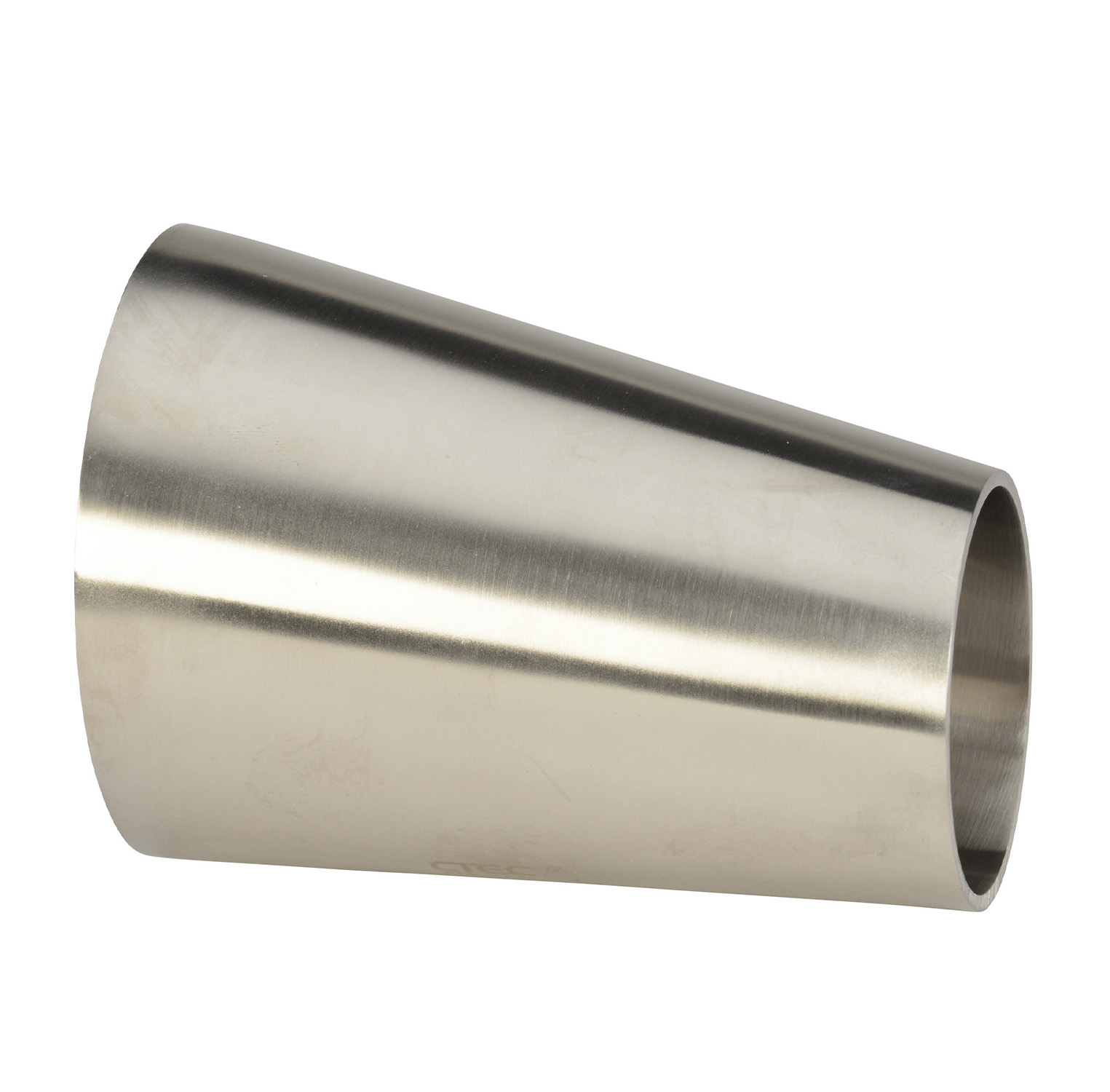 2 1/2 x 1 1/2 Eccentric Reducer Clamp x Weld 304