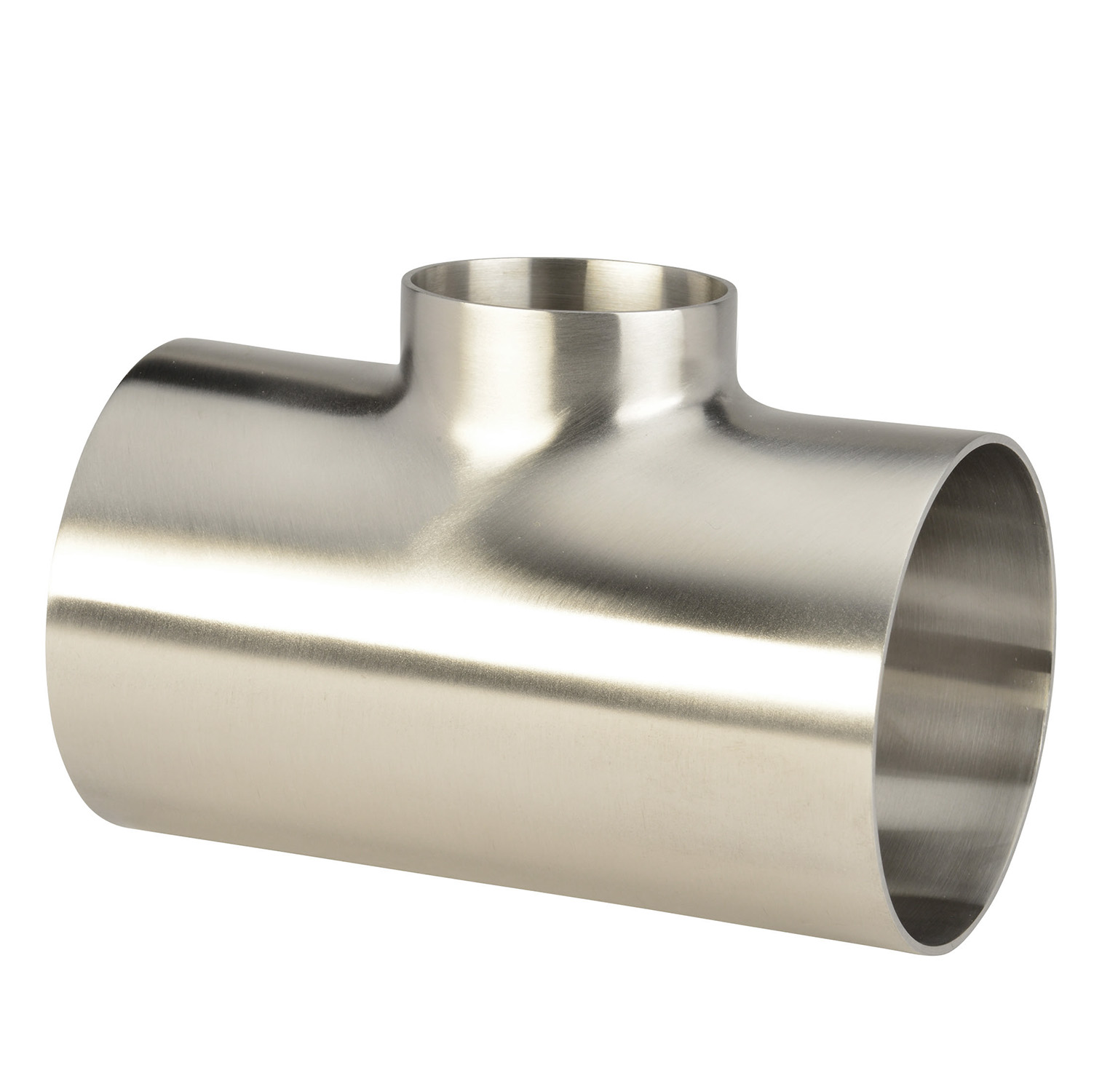 2 1/2 x 1 Reducing Tee Short Clamp Outlet 316L