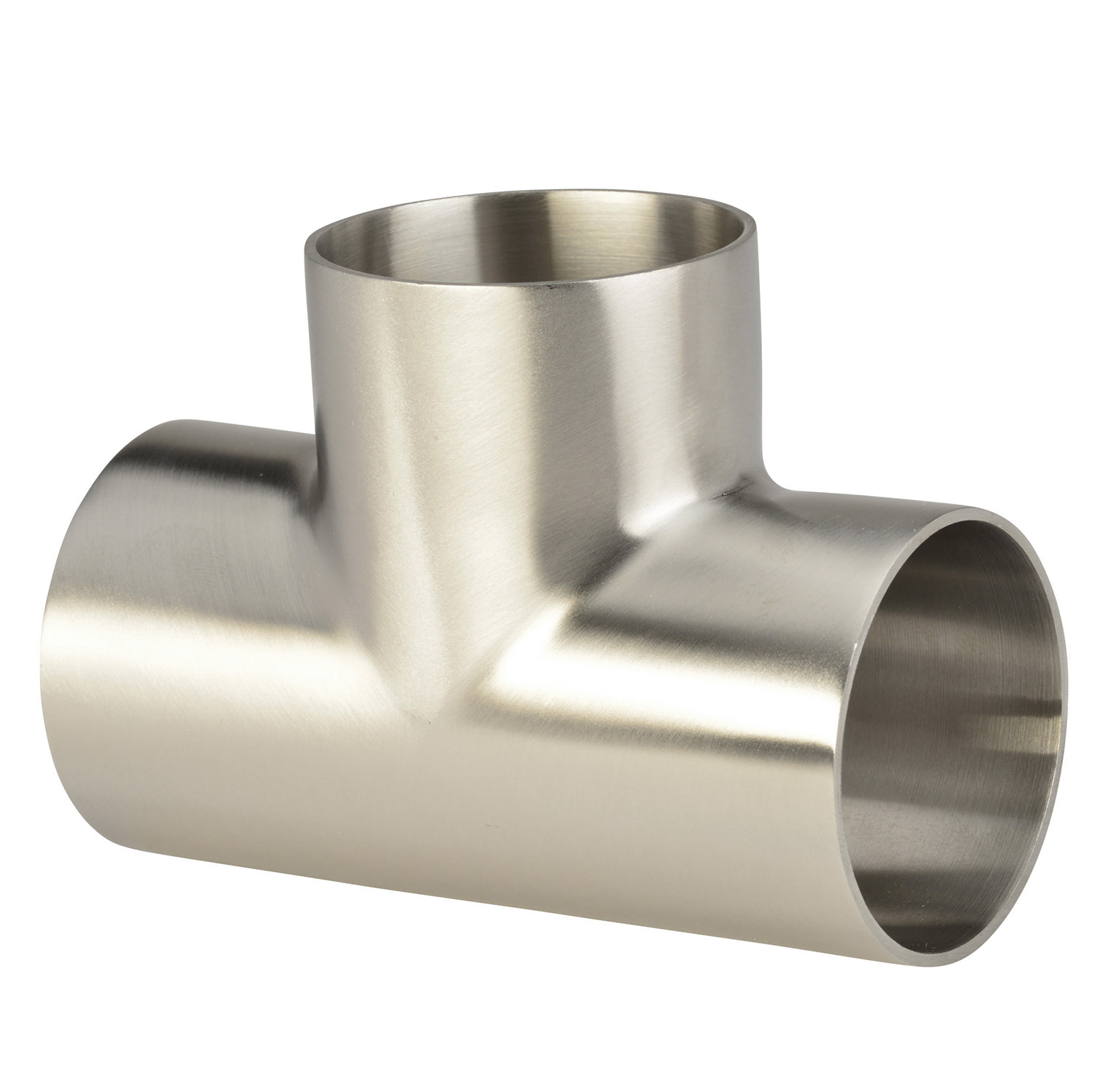 2 Tee Weld x Clamp Run 304